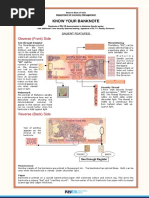 RBI Clean Note Policy Overview | PDF | Reserve Bank Of India | Banknote