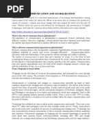 Purposive Communication Module 2 | PDF | Globalization | Communication