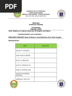 2024-2025-Sned Class-Program | PDF | Public Administration | Philippines