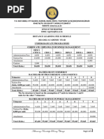 Updated 2025 School Fee Schedule | PDF
