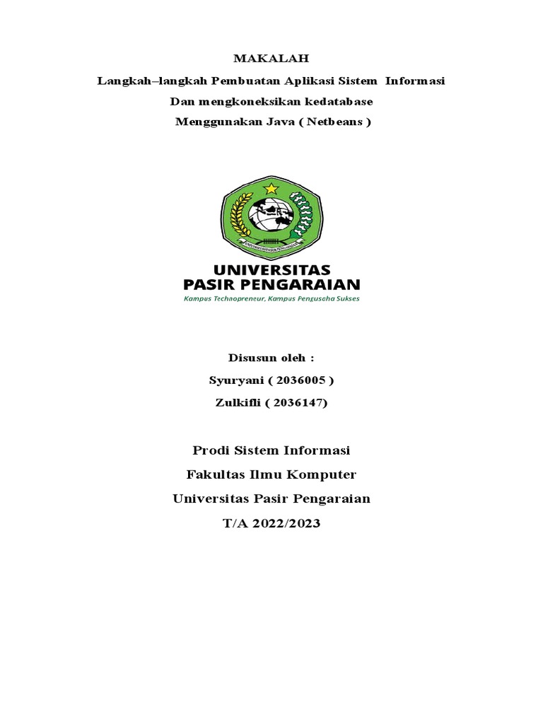 Panduan Aplikasi Java Netbeans | PDF | Bisnis