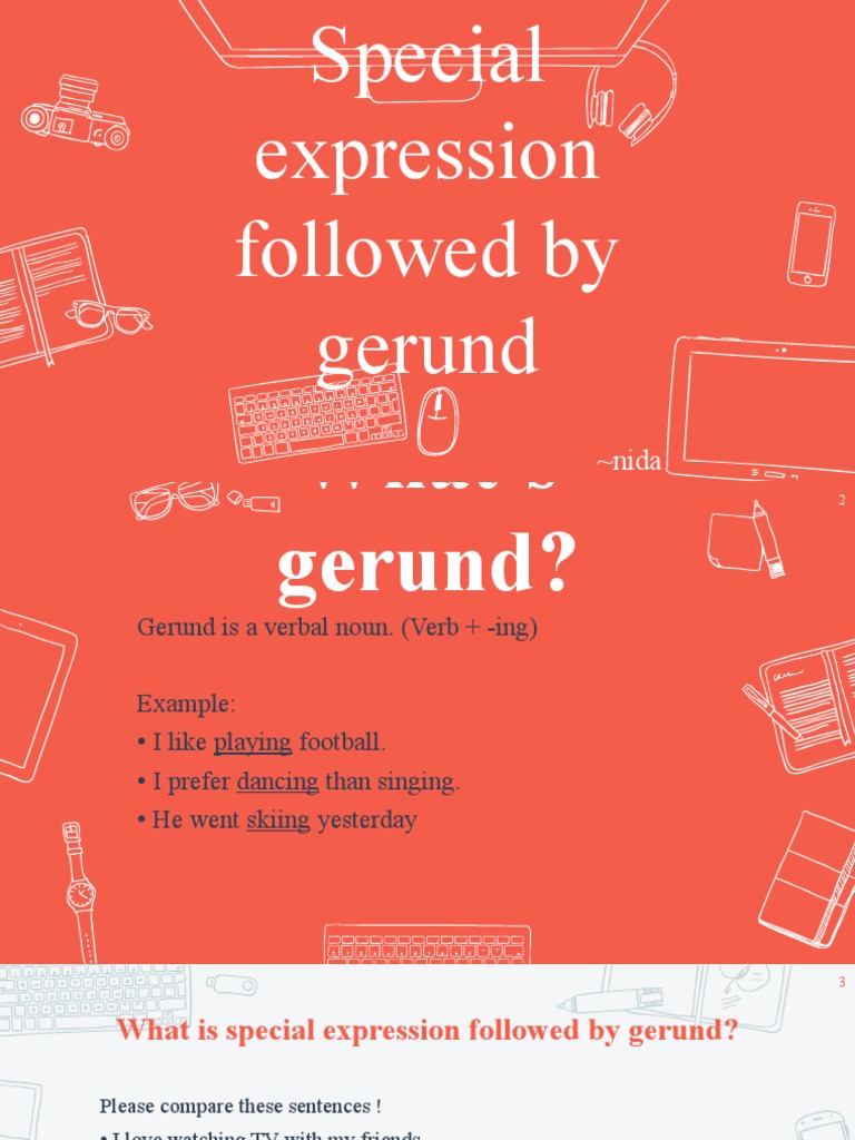 Special Expression Followed by Gerund | PDF | Verb | Noun