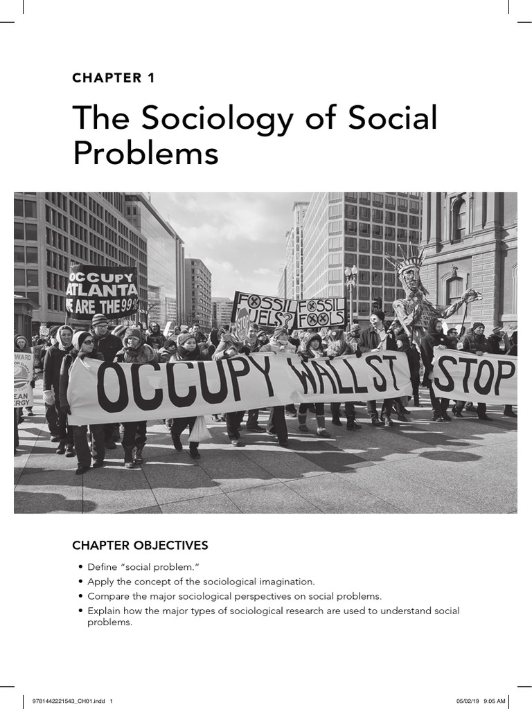 Understanding Social Problems in Sociology | PDF | Value (Ethics ...