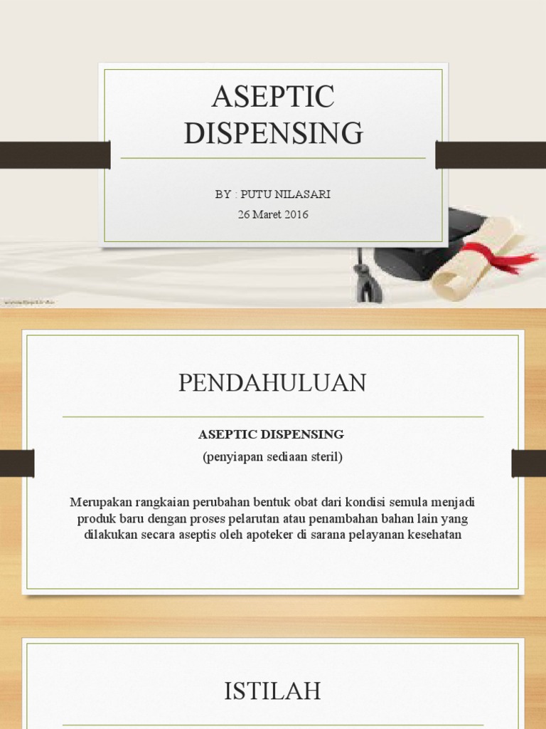 Aseptic Dispensing | PDF