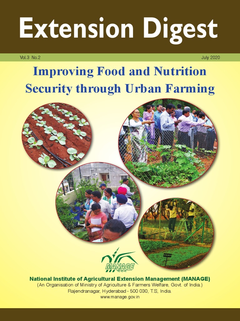 Improving Food and Nutrition Security Through Urban Farming | PDF ...