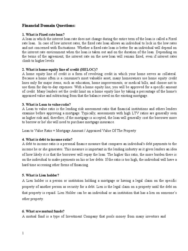 Key Financial Concepts Explained | PDF | Swap (Finance) | Bonds (Finance)