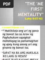Tagalog Christian Sermon Outline | PDF