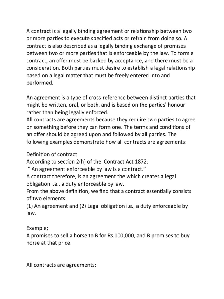 Contract Notes | PDF | Damages | Breach Of Contract