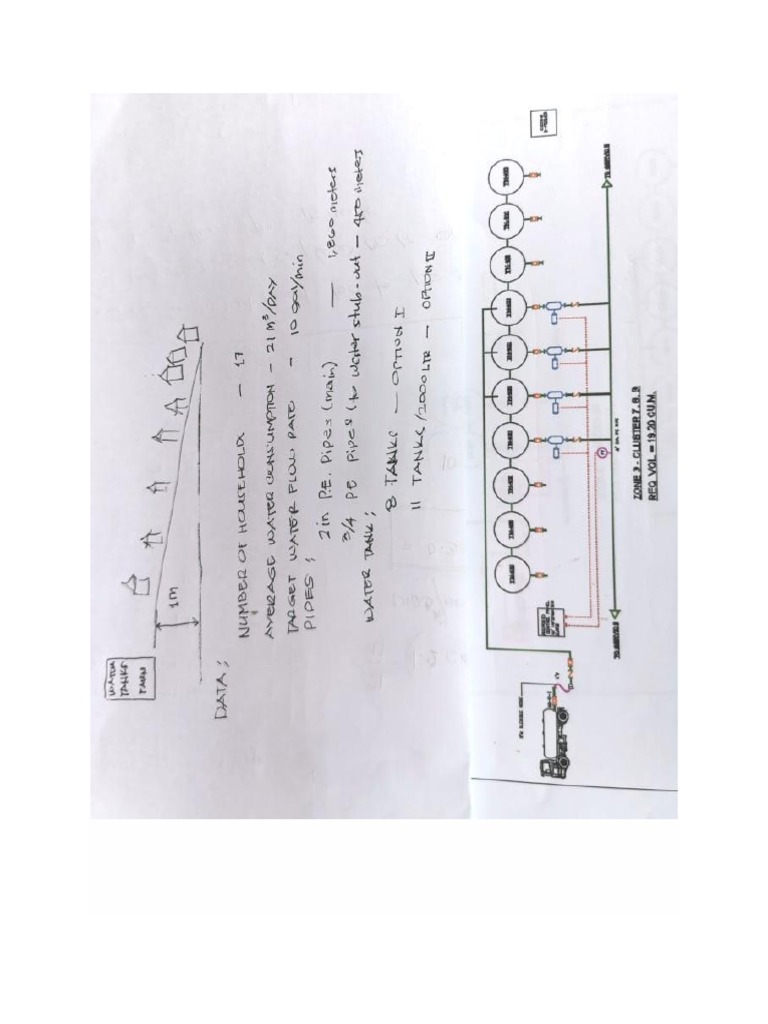 Pump Sizing and Hydraulic Calculation | PDF | Pump | Continuum Mechanics
