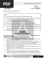 Aakash FST Test | PDF | Amplitude | Physics