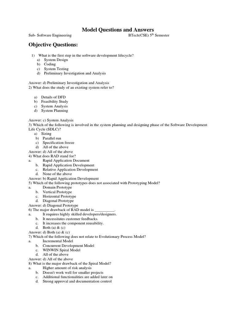 Choosing the Right SDLC Model | PDF | Software Prototyping | Risk