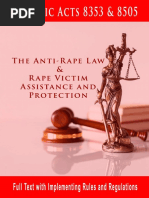 Ra 8353 Lawphil | PDF | Rape | Crimes