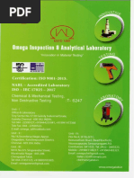 Check List of NABL Documents 2024 | PDF | Calibration | Specification (Technical Standard)