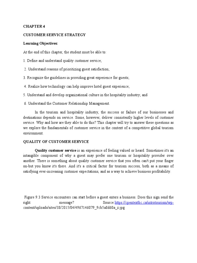 Chapter-4 (4) QSM | PDF | Organizational Culture | Customer Relationship Management