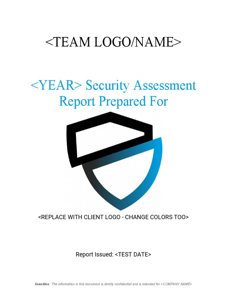 Security Assessment Report Prepared For | PDF | Vulnerability (Computing) | Cyberspace