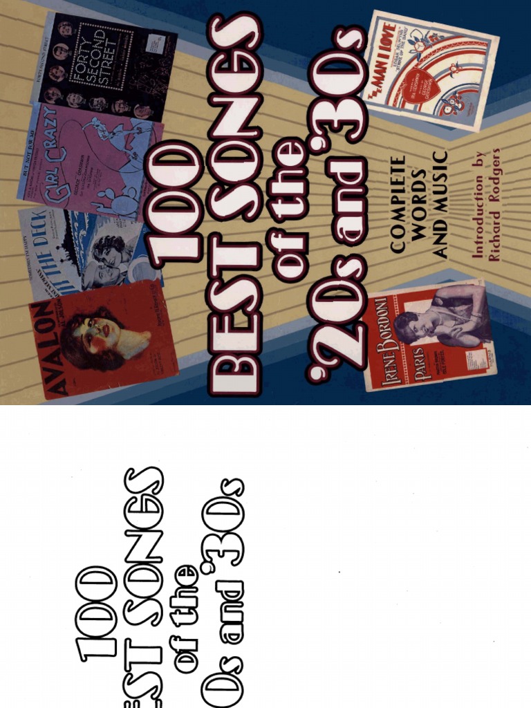100 Best Songs of The 20s and 30s | PDF