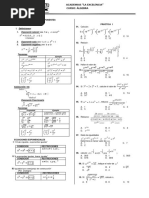 Álgebra - Cuzcano | PDF