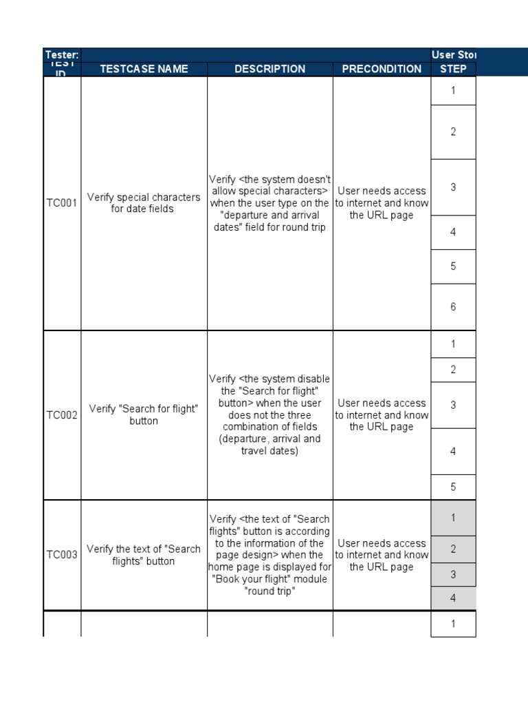 Test Cases Design Practica BelenSucre | PDF | Software Engineering ...