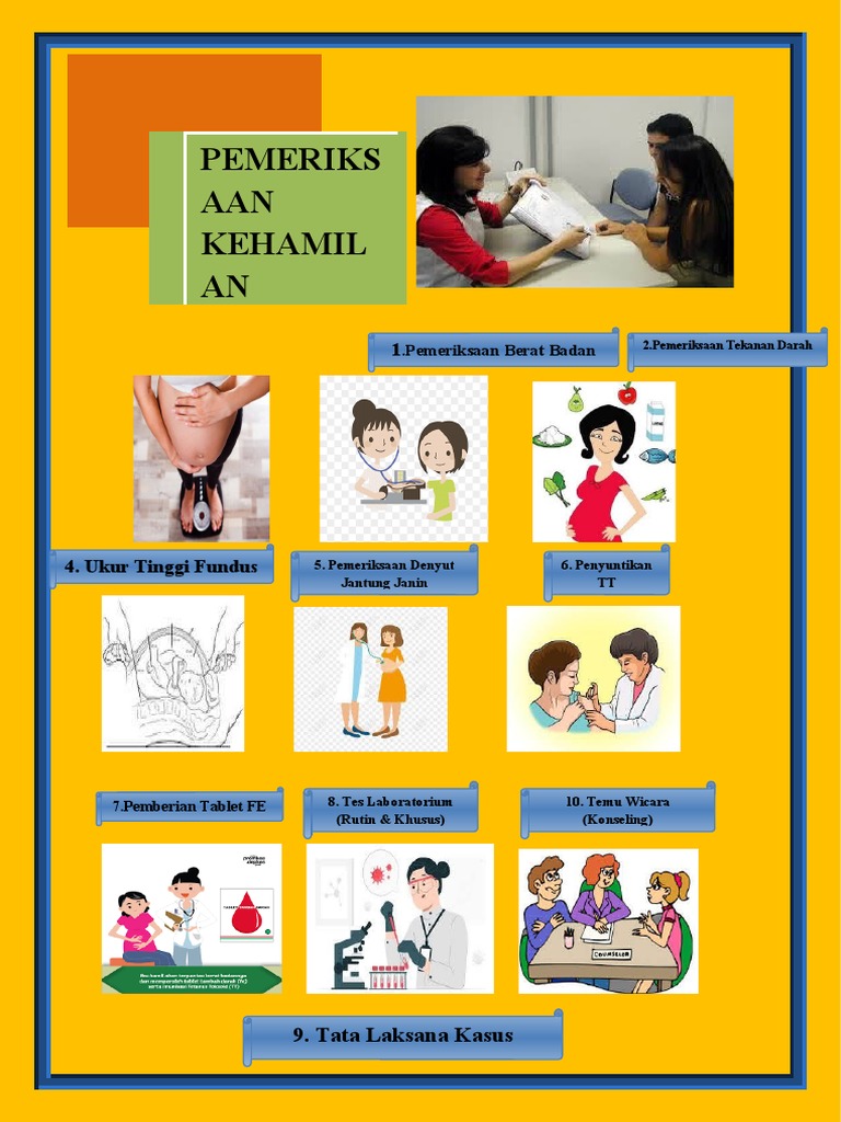 Poster Pemeriksaan Kehamilan | PDF