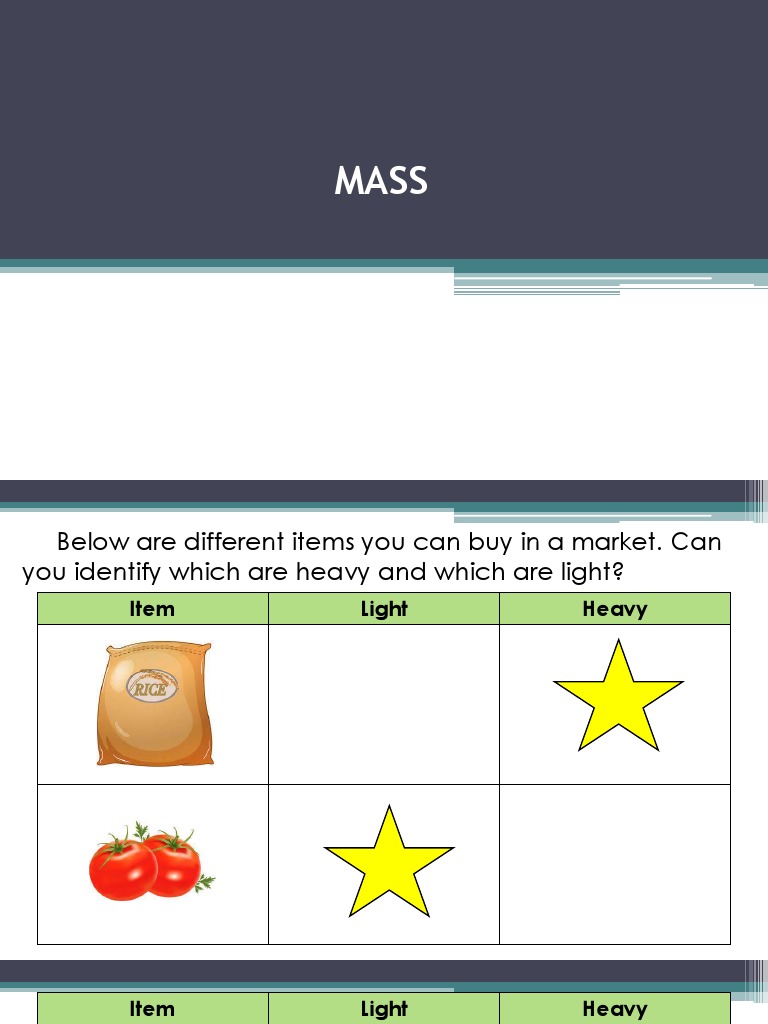 Mass | PDF