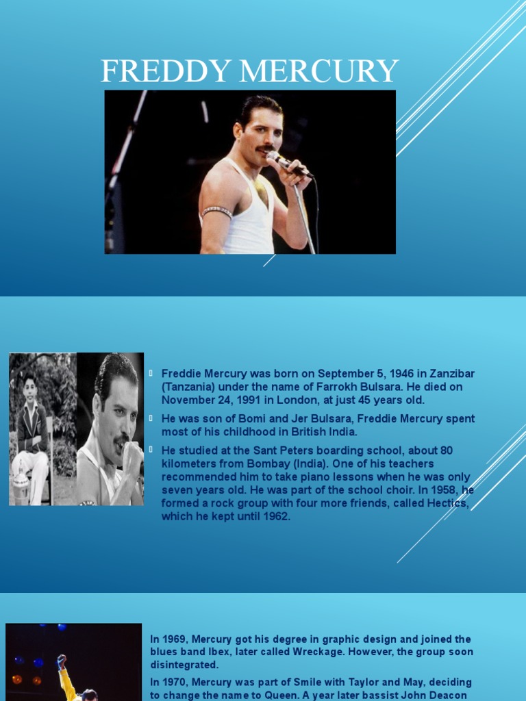 A Tribute to Freddie Mercury: Exploring the Life and Legacy of the ...