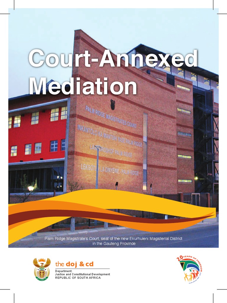 Mediation Rules Booklet | PDF | Mediation | Lawsuit