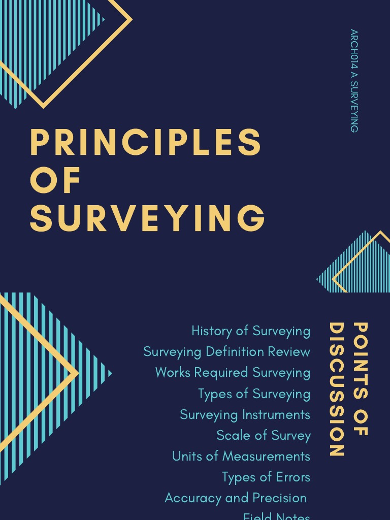 Surveying Principles and Types Explained | PDF | Surveying | Geography