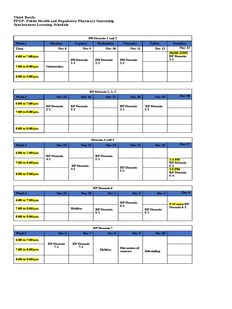 Third Batch: PPGP-Public Health and Regulatory Pharmacy Internship ...