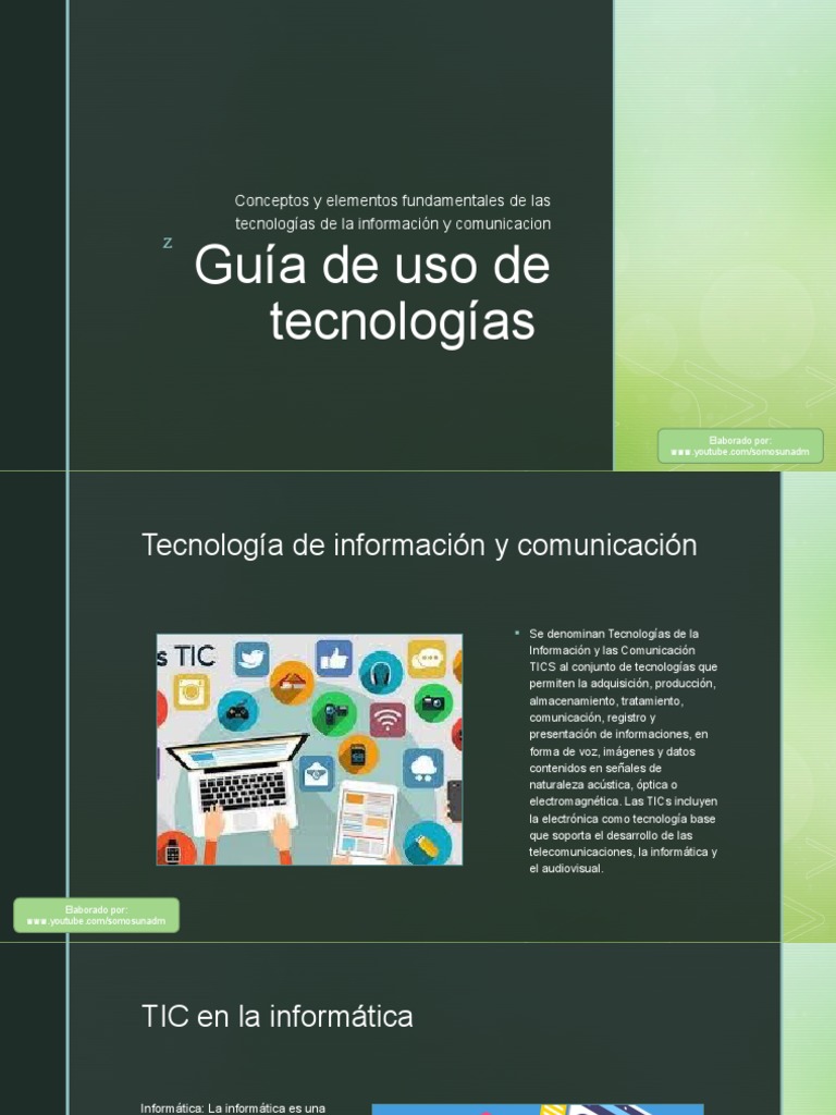 Guia Tics | PDF | Hardware de la computadora | Internet y web