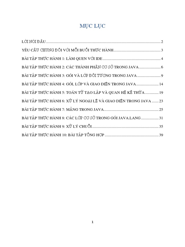 Bài Tập Oop Java Pdf