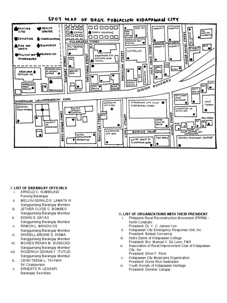Assignment 1 Spot Map | PDF | Philippines