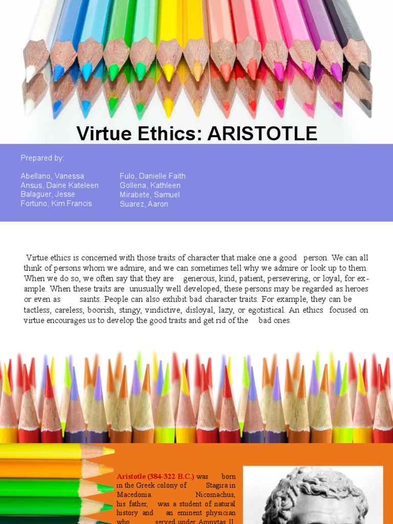 Virtue-Ethics Aristotle | PDF | Virtue | Aristotle