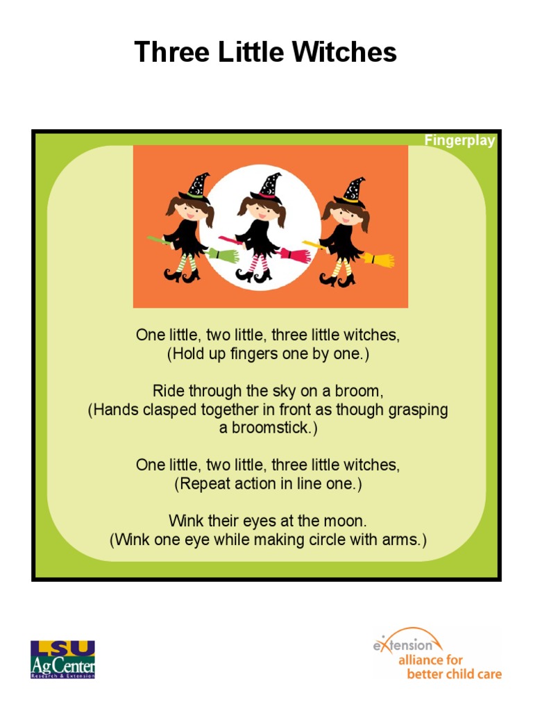 Three Little Witches | PDF