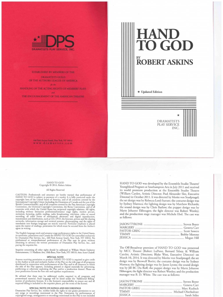 Hand To God | PDF