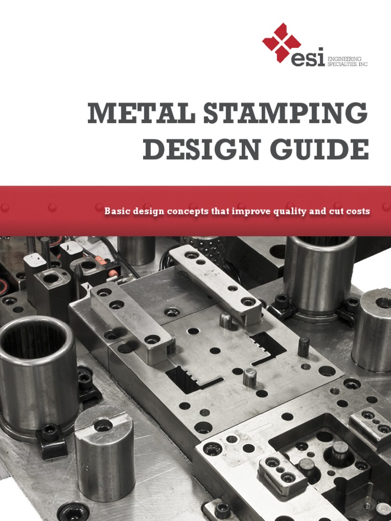 ESI Metal Stamping Design Guide v7 | PDF | Strength Of Materials | Crafts