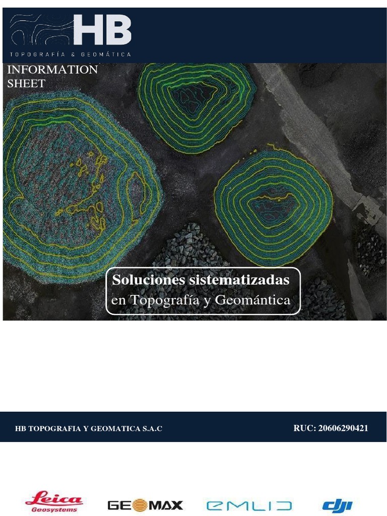 Presentacion HB Topografia y Geomatica Formato | PDF | Geodesia | Topografía