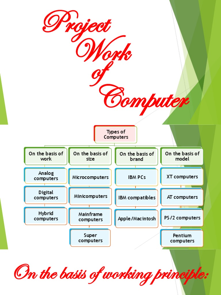 Computer Project PDF | PDF | Mainframe Computer | Microcomputers