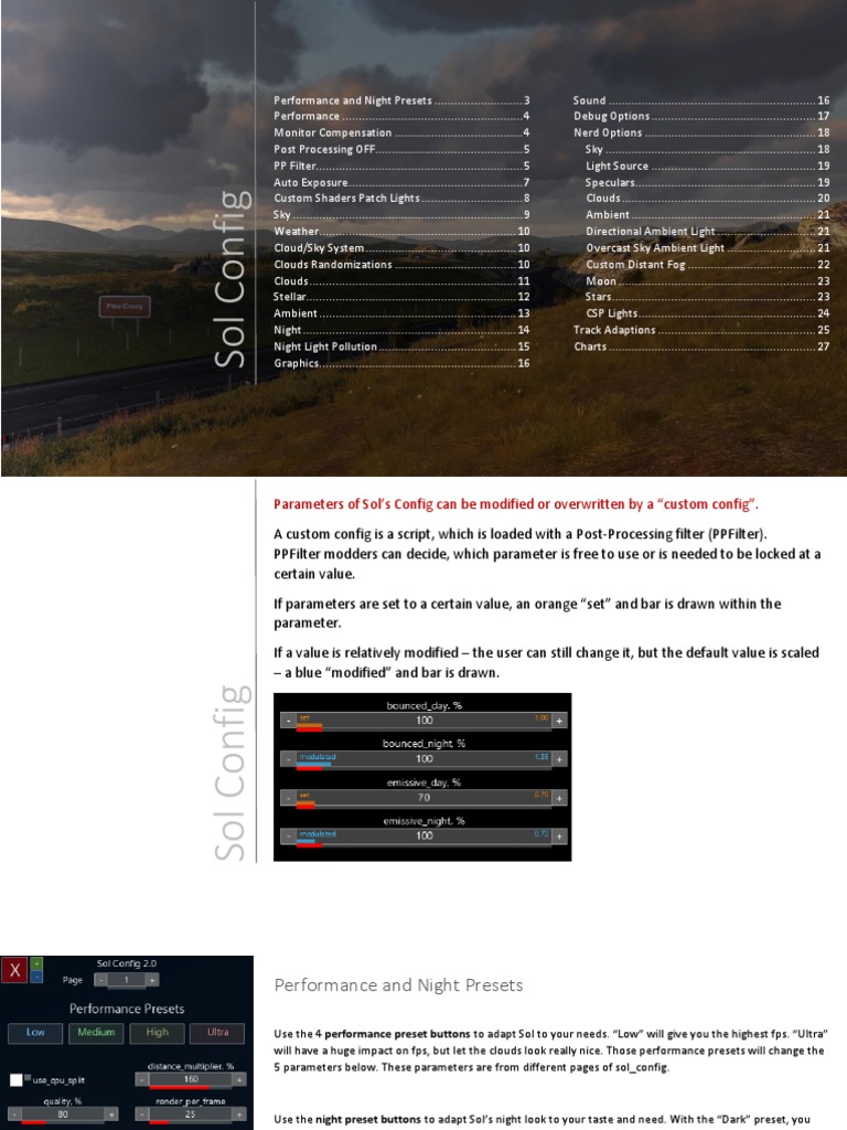 Sol Config 2.0 | PDF | Sky | Sun