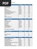 ACFT DEADLIFT WEIGHT BREAK DOWN EXCEL SHEET (AutoRecovered) | PDF