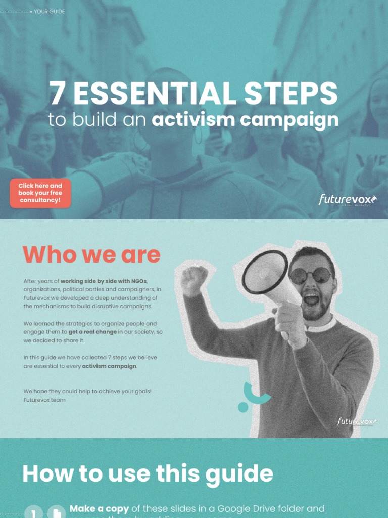 7 Essential Steps To Build An Activism Campaign | PDF | Activism ...