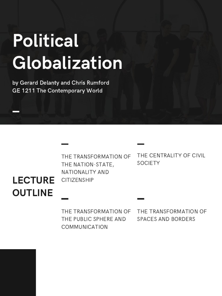 Political Globalization | PDF | Globalization | State (Polity)