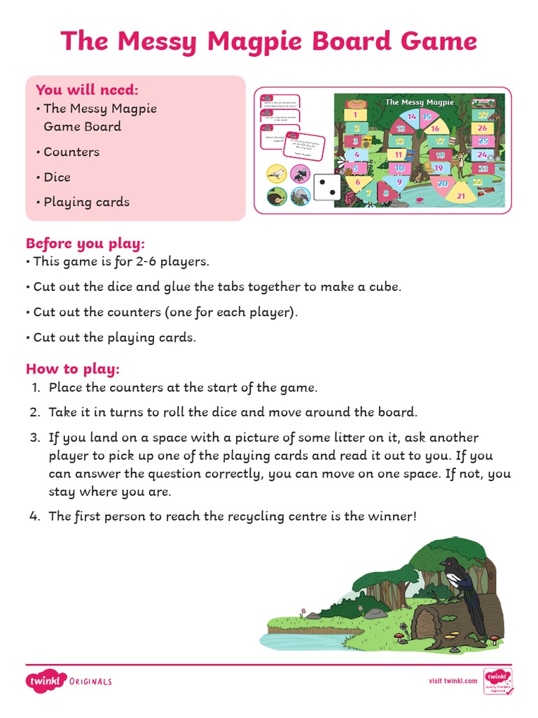 Board Game Instructions | PDF