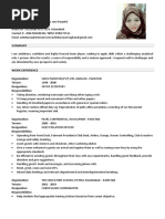 Syed Faizan Zameer CV | PDF | Business | Leadership