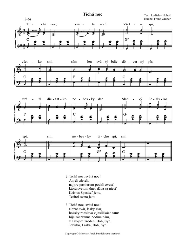 Ticha Noc Akordeon | PDF