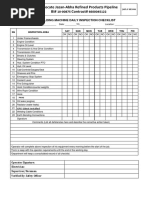 Daily Inspection Checklist For Manlift | PDF