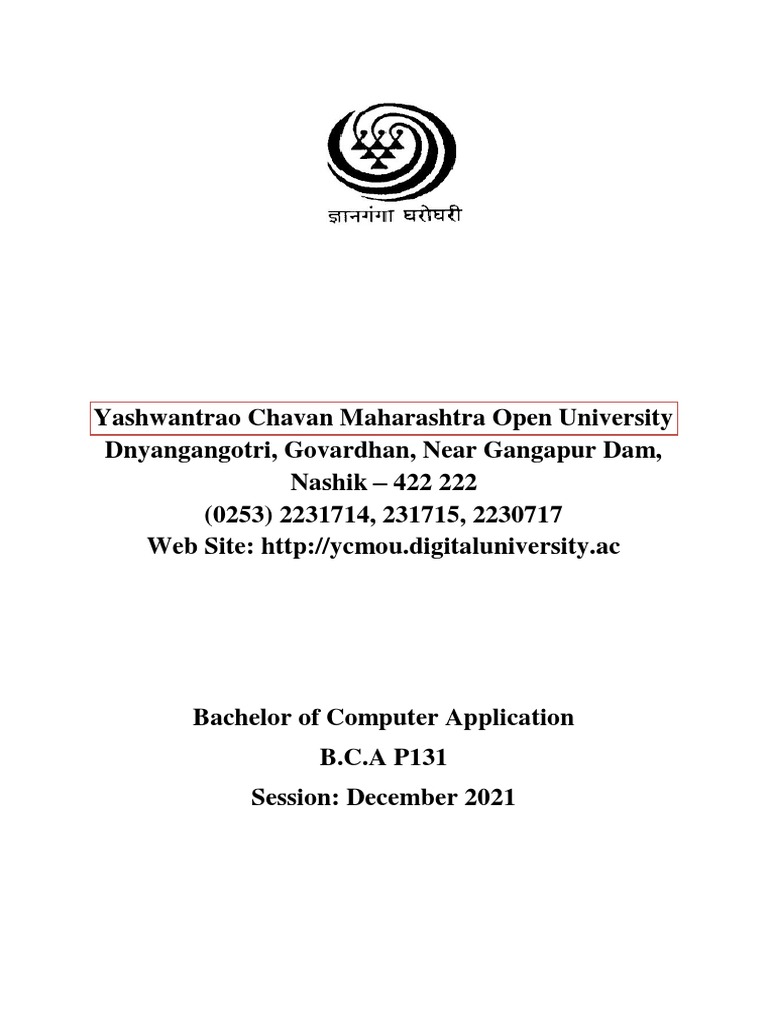 FYBCA Home Assignment Dec 2021 | PDF