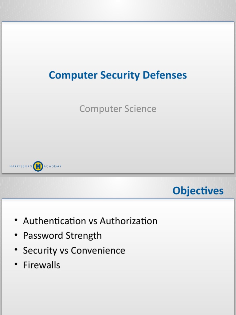 CS Security Defenses | PDF | Computers