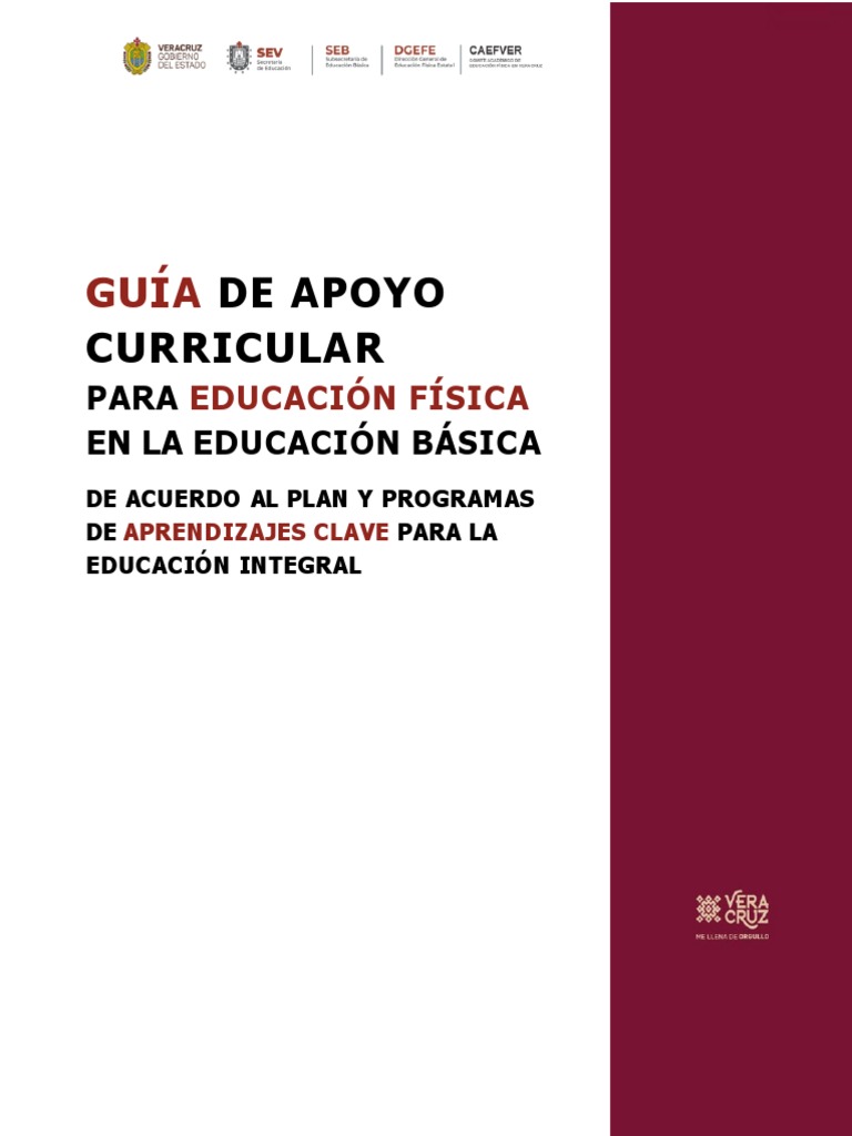 Guía de Apoyo Curricular y Actividades Educación Física. | PDF | Educación de la primera ...