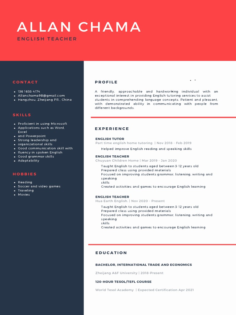 Allan Resume | PDF