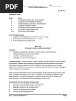 1ST Term SS1 Econs E-Notes | PDF | Economics | Demand